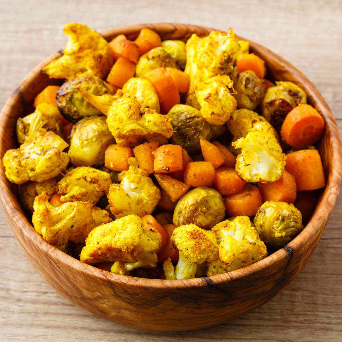 Turmeric Roasted Vegetables - Energy-Boosting and Anti-Inflammatory